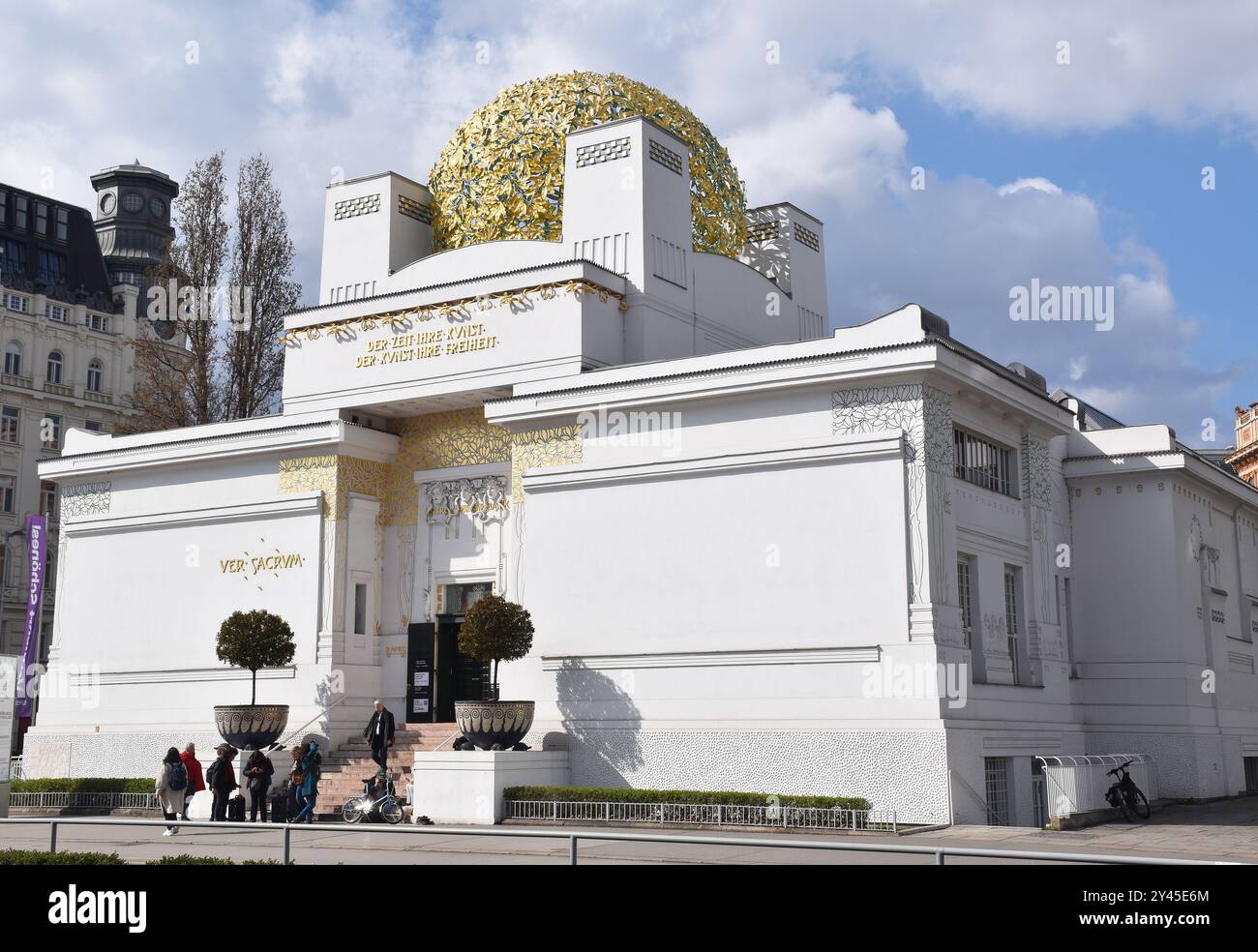 The Secession building, an architectural manifesto, having much in ...