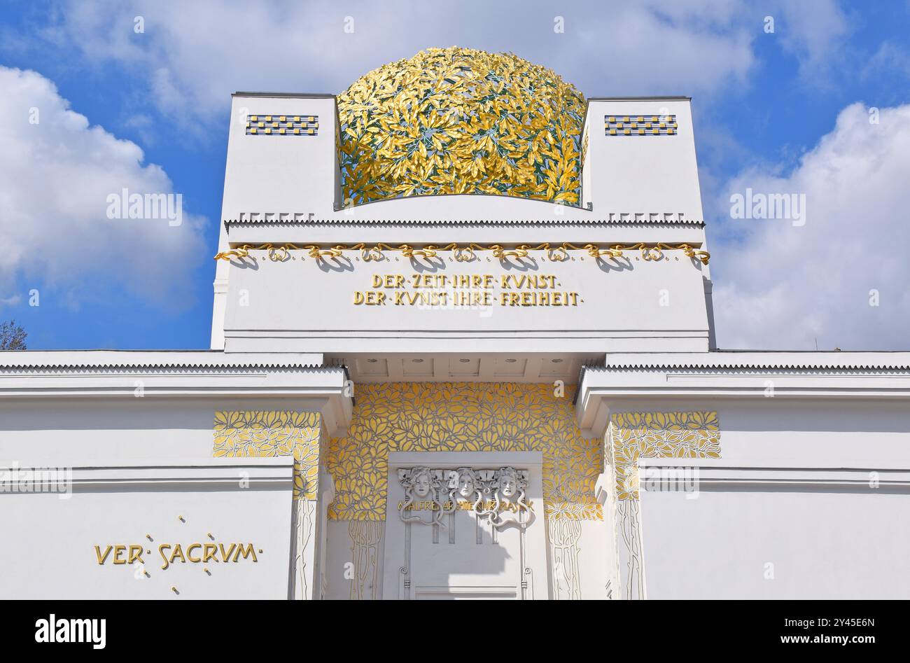 The Secession building, an architectural manifesto, having much in ...