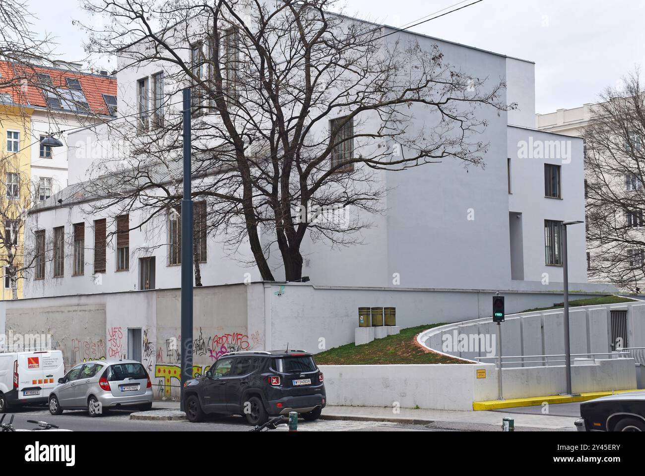 The Wittgenstein House Vienna, completed 1928, Modernist style, white ...