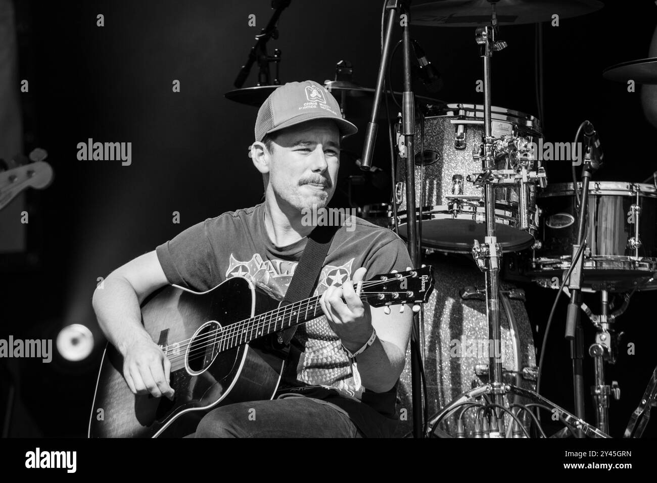 BOY AND BEAR, CONCERT, GREEN MAN FESTIVAL 2014: David Hosking lead ...