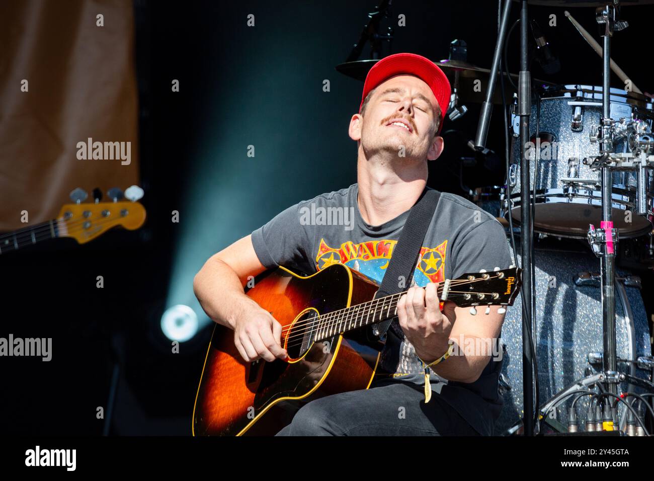 BOY AND BEAR, CONCERT, GREEN MAN FESTIVAL 2014: David Hosking lead ...