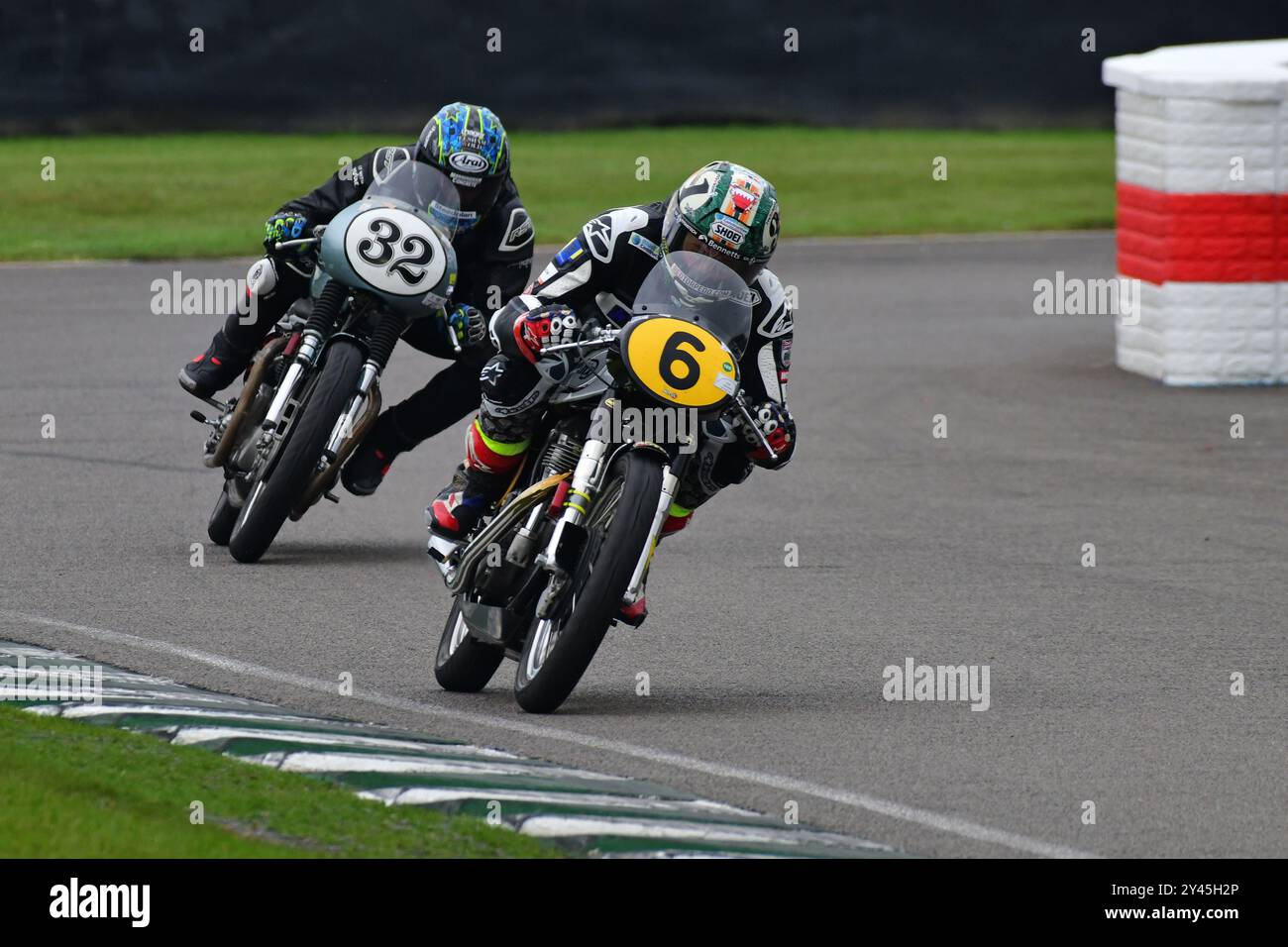 Barry Burrell, John McGuinness, Norton Manx, Barry Sheene Memorial ...