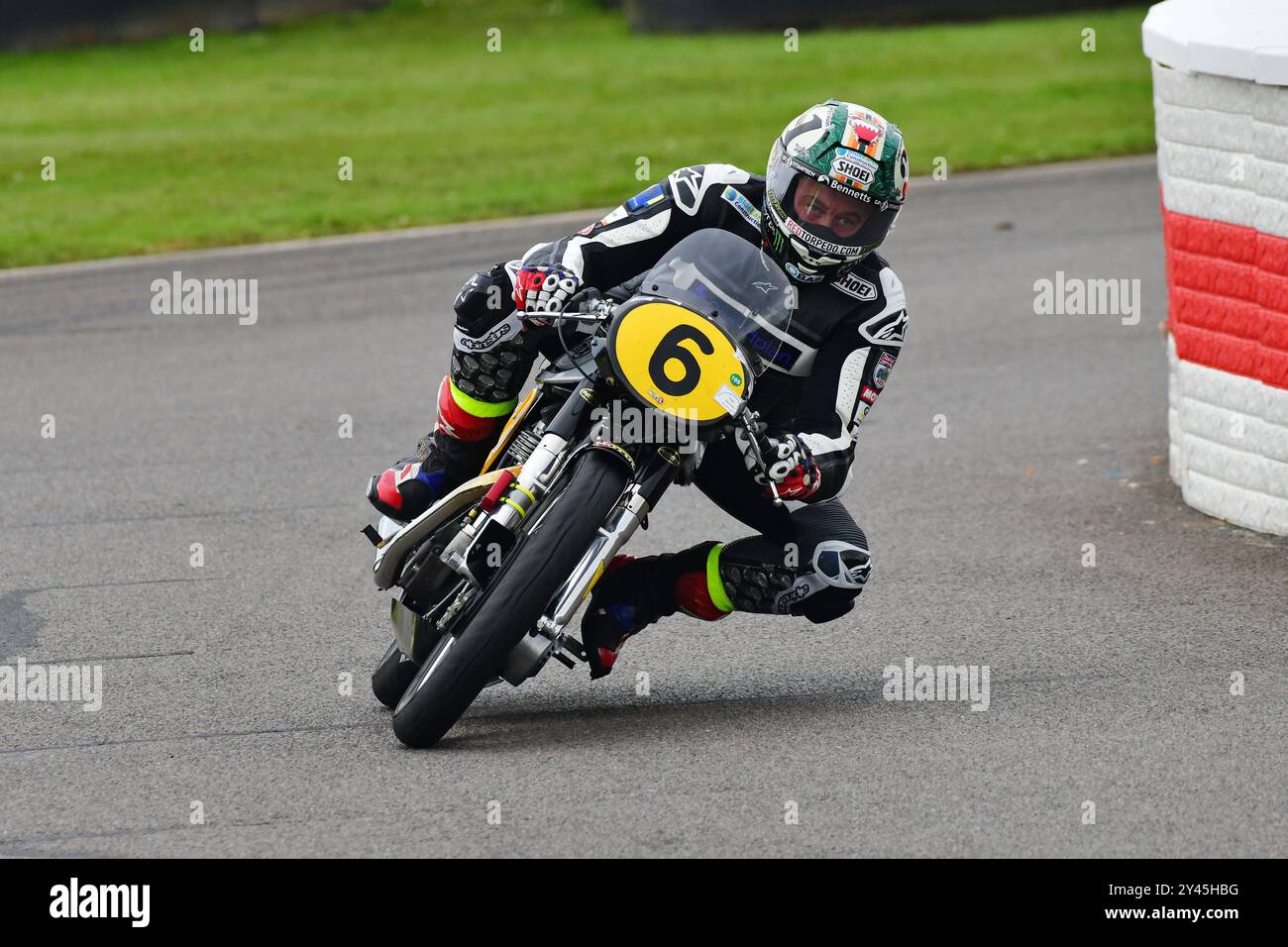 Barry Burrell, John McGuinness, Norton Manx, Barry Sheene Memorial ...