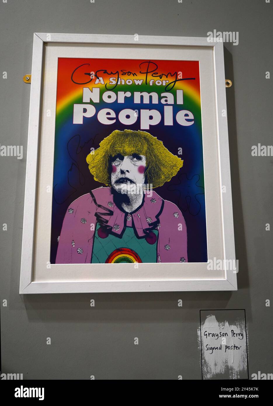 grayson perry's a show for normal people Stock Photo - Alamy