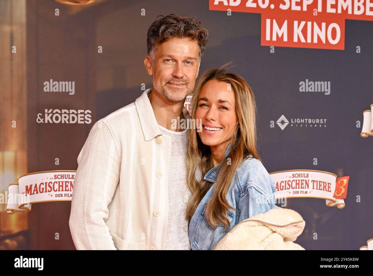 Munich, Germany. 14th Sep, 2024. RECROP - Wayne Carpendale, actor, and ...