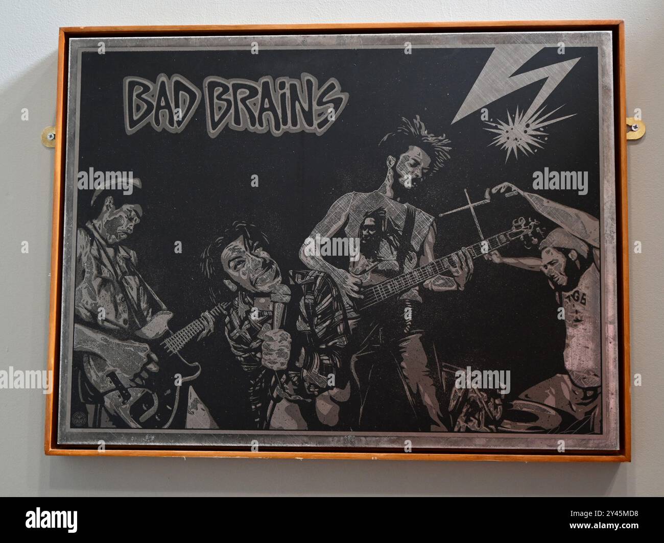 bad brains, shepard fairey Stock Photo - Alamy