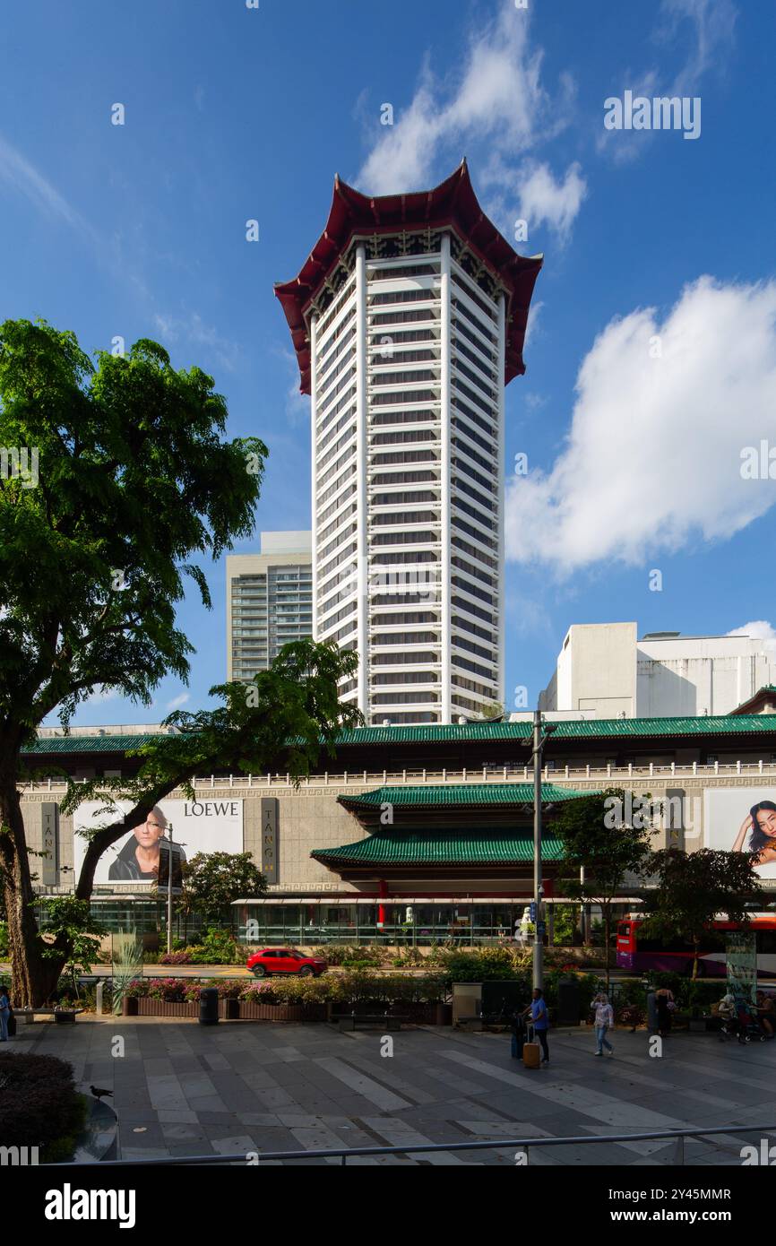 Marriott Hotel and Singapore Tang Plaza facade, popular prime ...