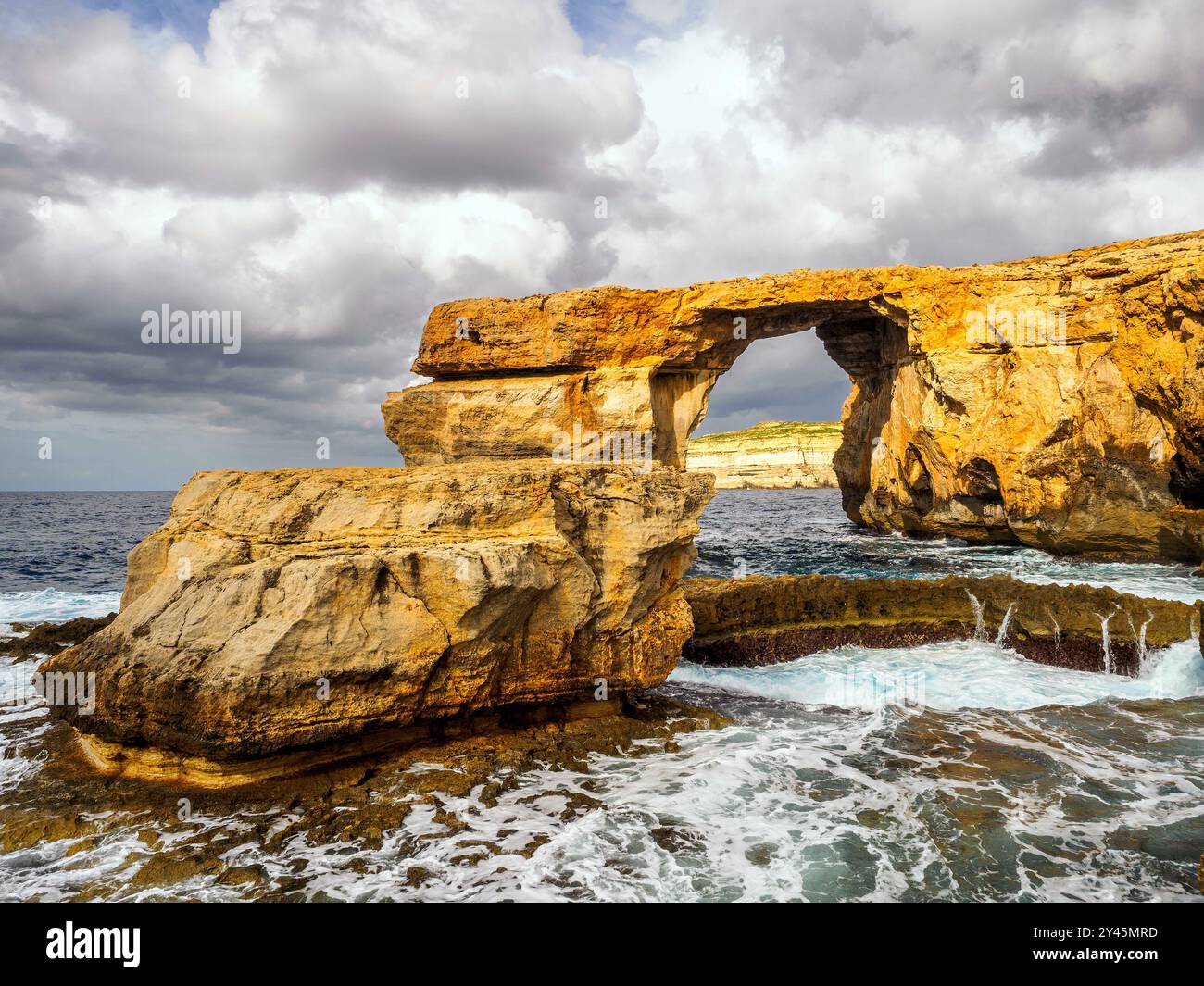 The Azure Window - Gozo Island, Malta Stock Photo - Alamy