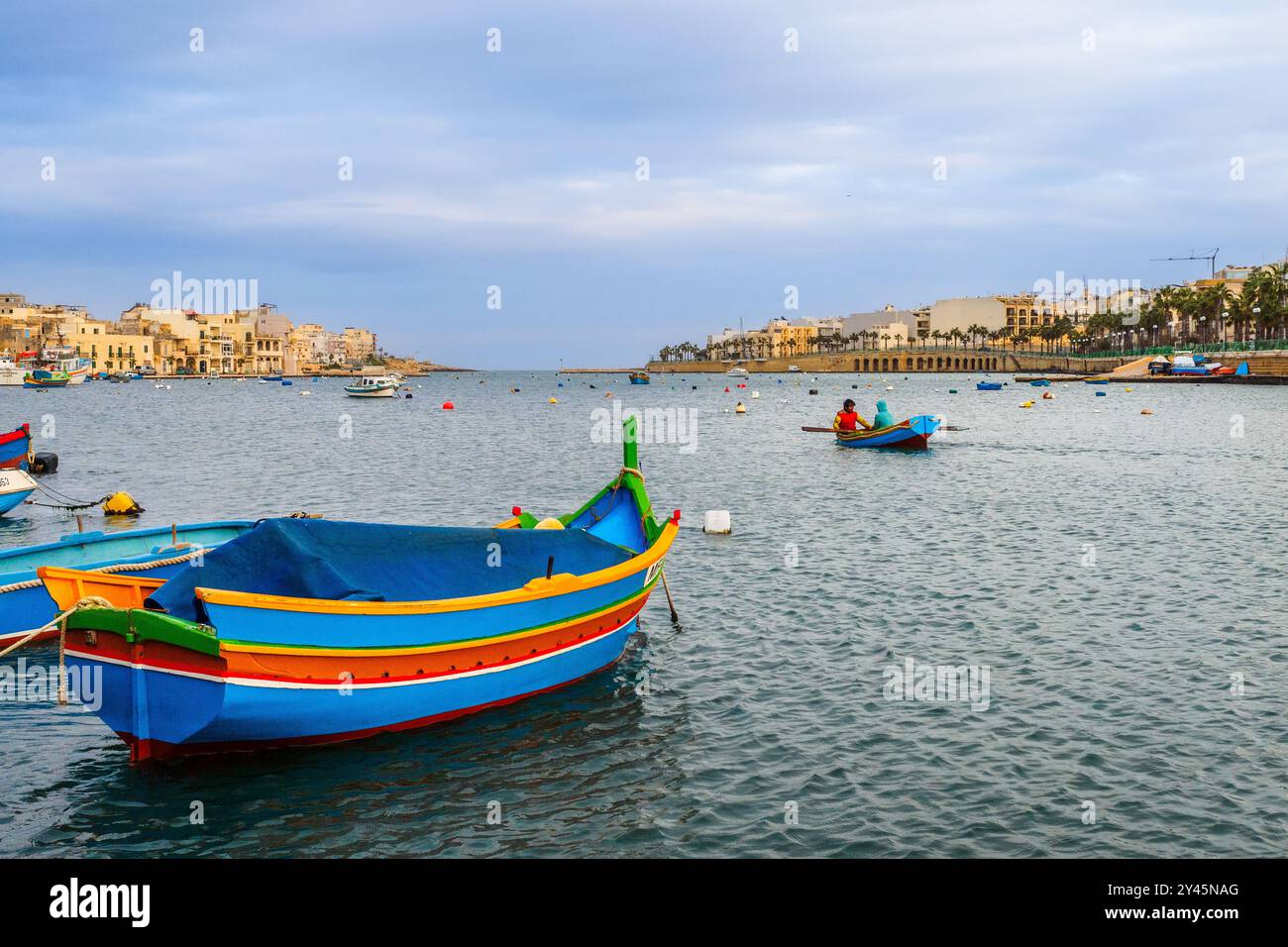 Marsaskala bay - Malta Stock Photo - Alamy