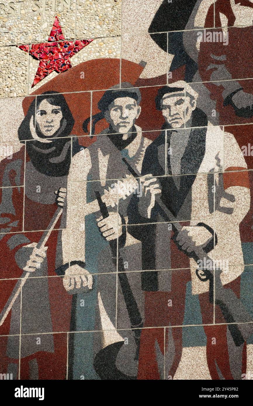 Socialist Realism Real Socialism Realist Propaganda Ideologie, Kulturpalast Culture Palace Wall ...