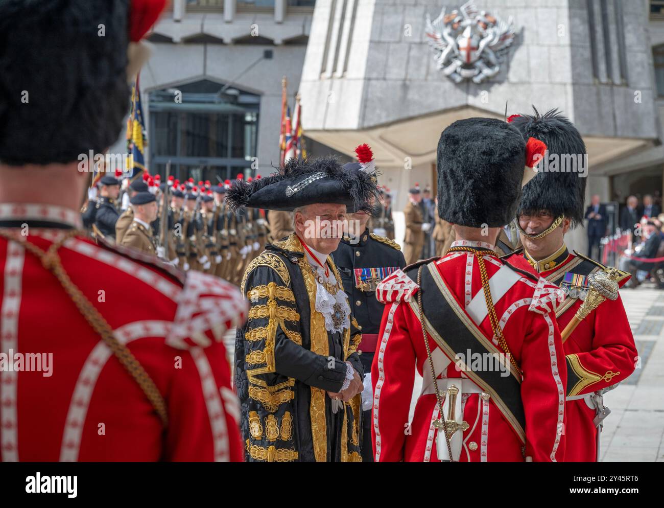 City of London, UK. 16th September 2024. The Royal Regiment of ...