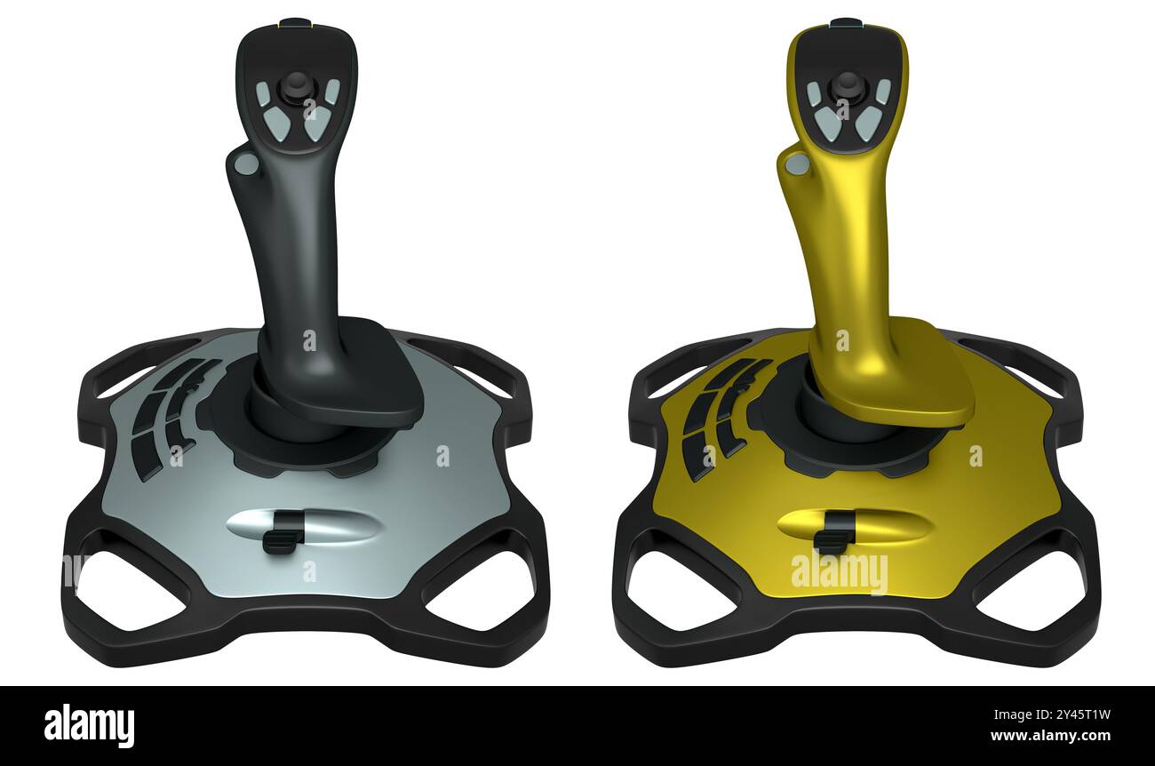 Joystick controllers for flight simulator offer incredibly immersive ...