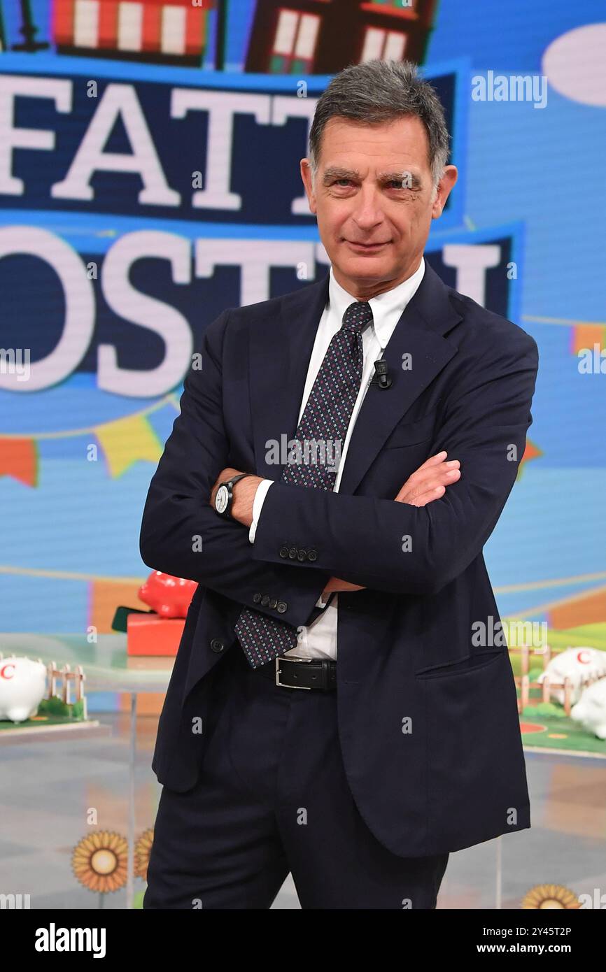 Rome: Rai Studios Via Teulada. Transmission of Your Facts. In the photo ...