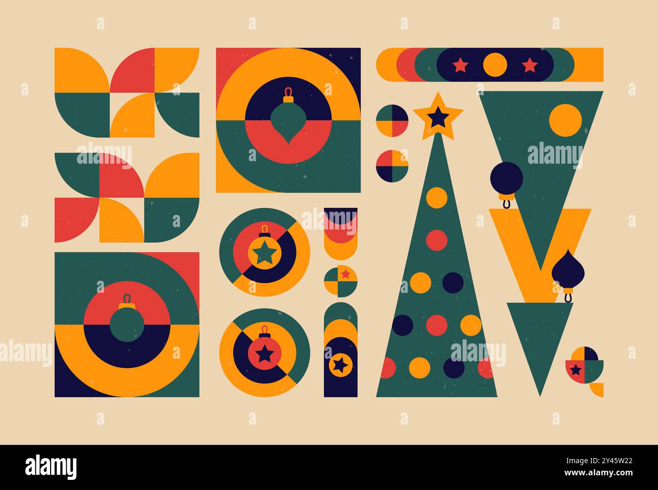 Mural and composition Stock Vector Images - Alamy