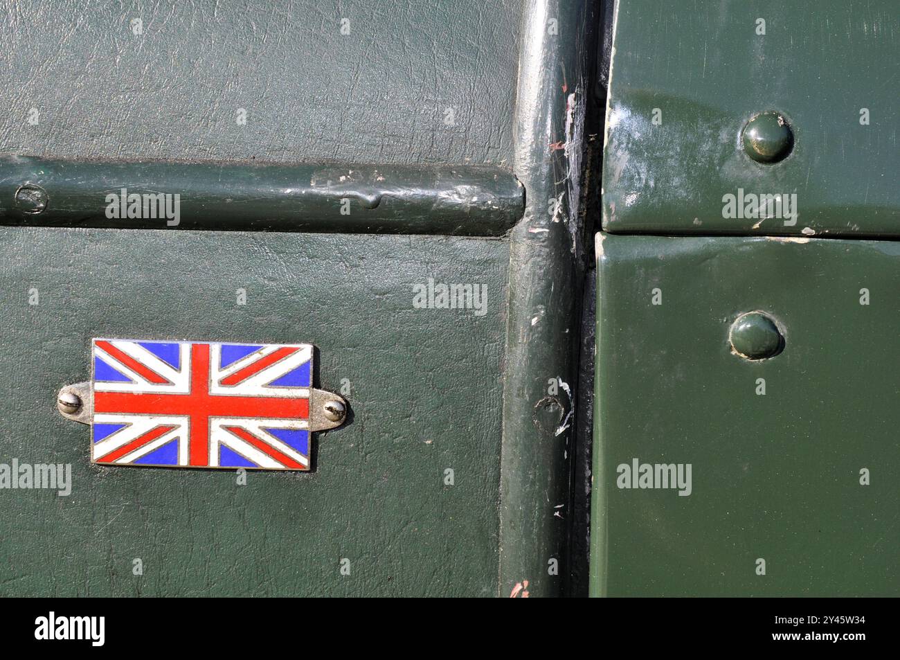 Union Jack badge Stock Photo - Alamy