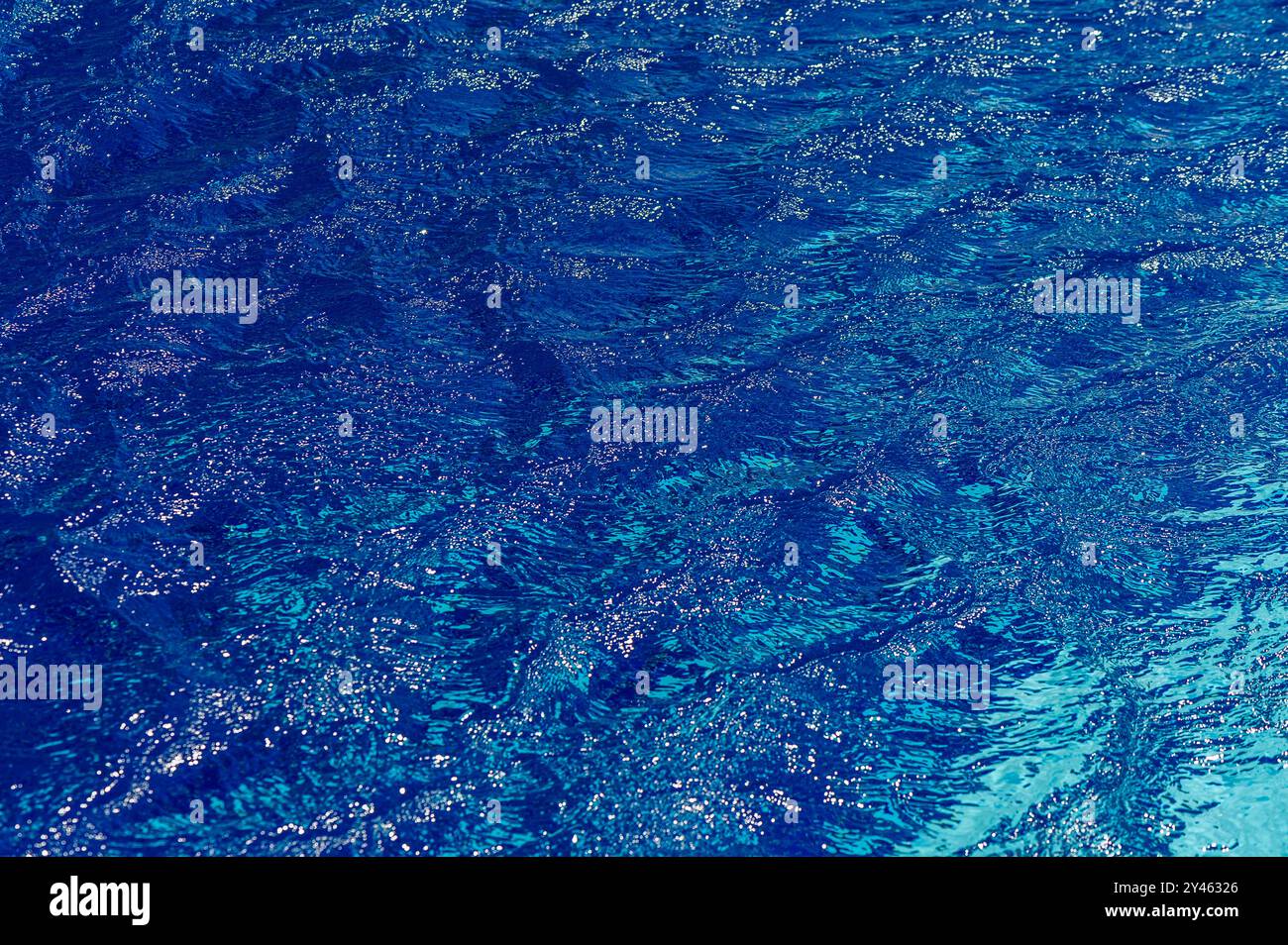 Swimming Pool Surface With Light Reflection and Water Ripple Patterns 1 ...