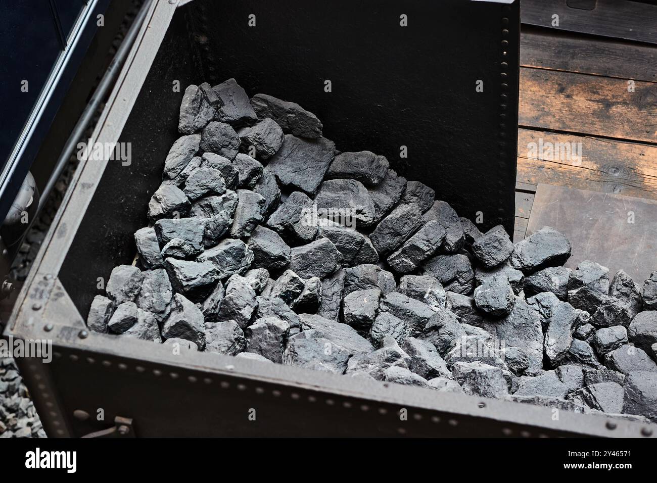Coal storage for steam locomotive hi-res stock photography and images ...