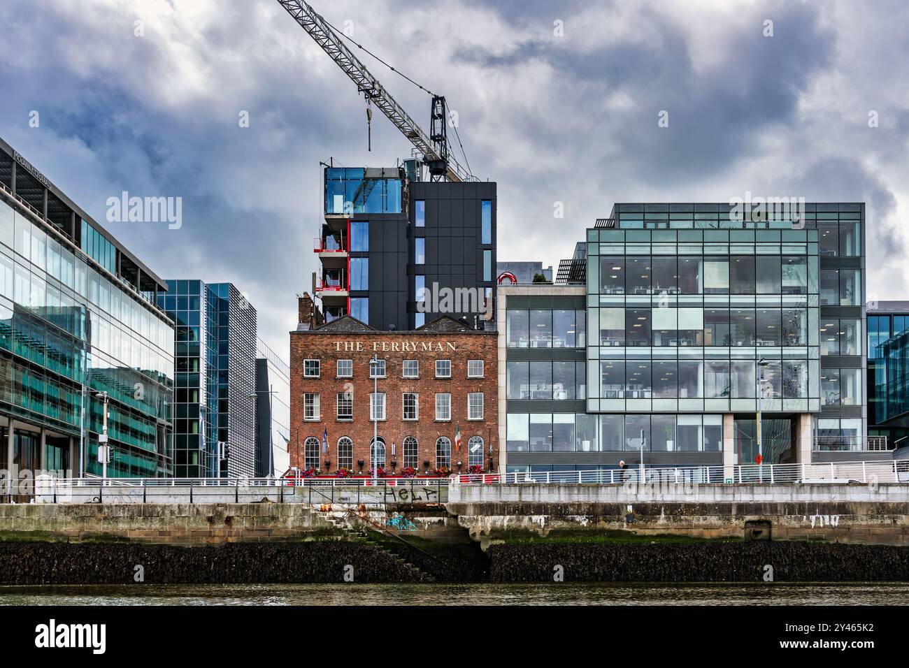 The Ferryman in Dublin, Irland Stock Photo - Alamy