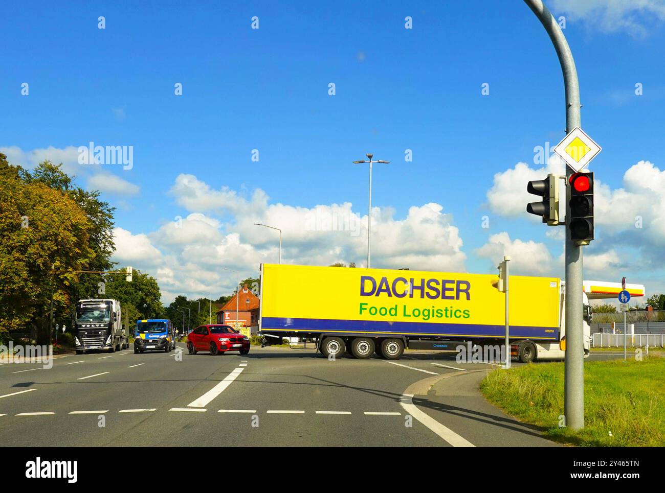 LKW der Fa. Dachser Food Logistics - gesehen bei Celle am 12.09.2024 ...