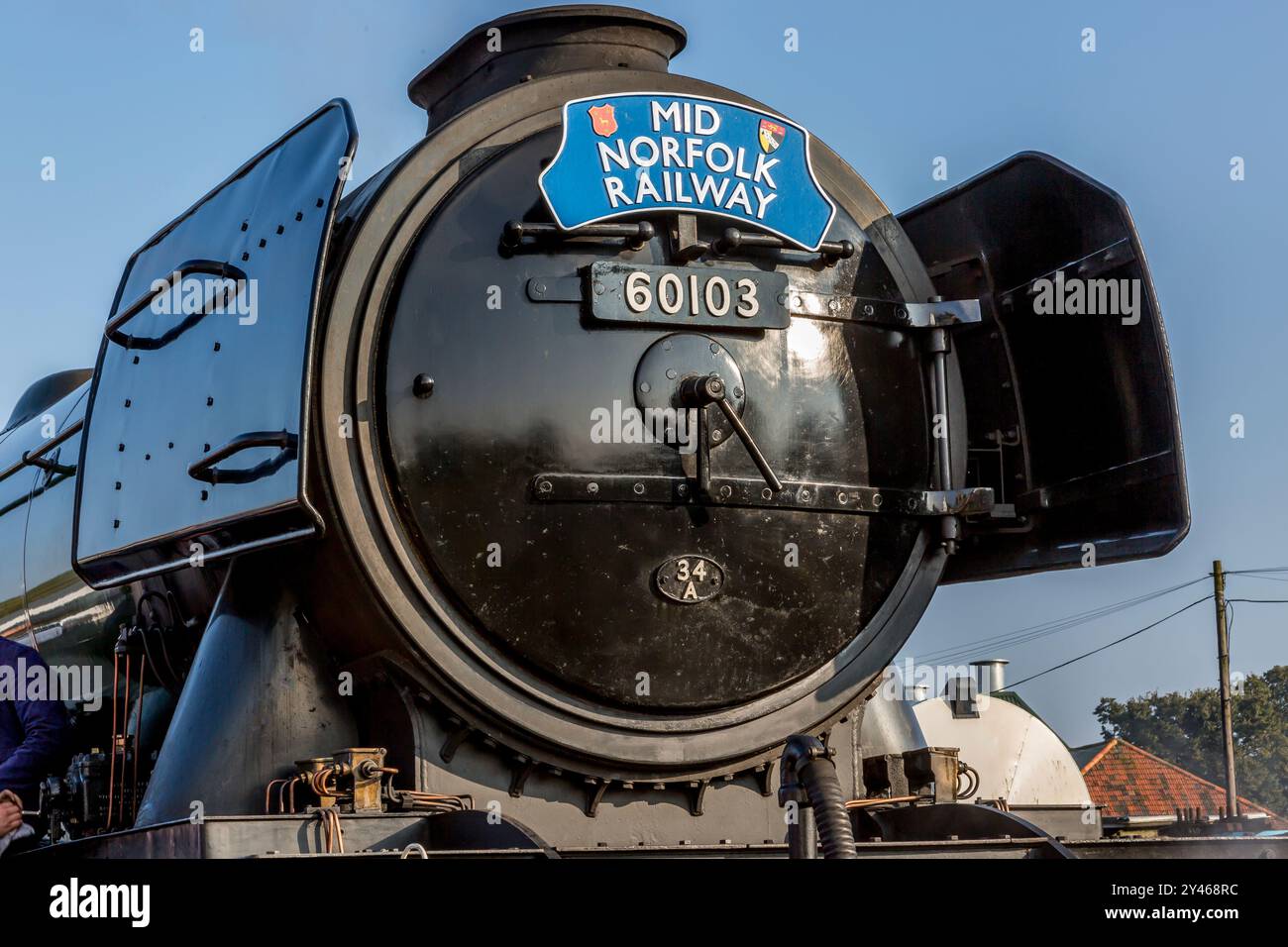 The Flying Scotsman Steam Train Stock Photo - Alamy