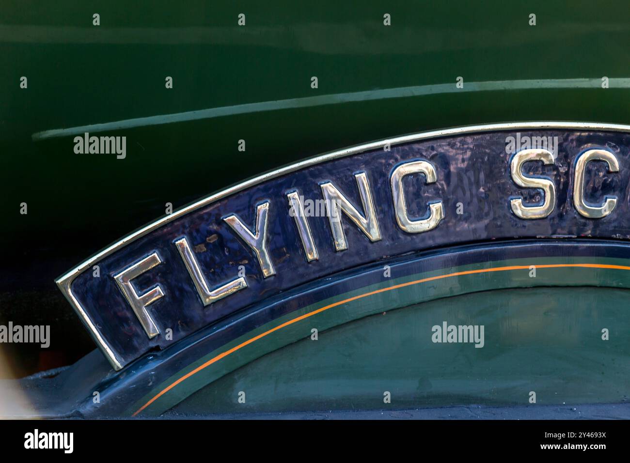 The Flying Scotsman Steam Train Stock Photo - Alamy