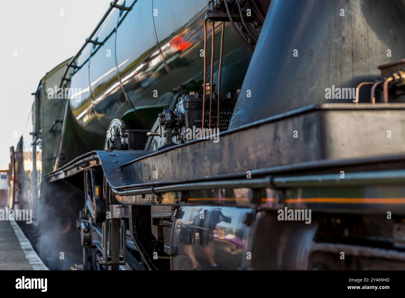The Flying Scotsman Steam Train Stock Photo - Alamy