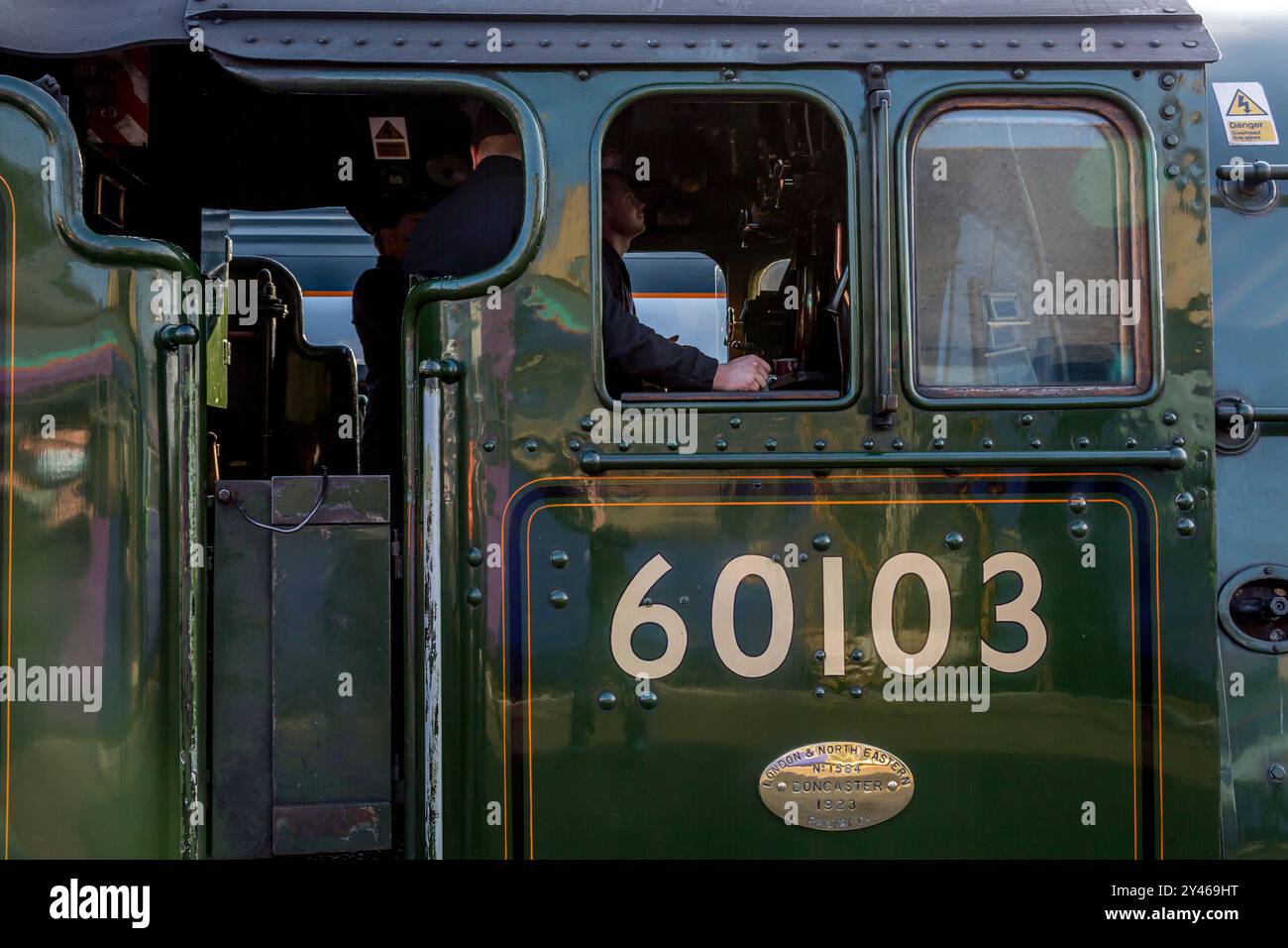 The Flying Scotsman Steam Train Stock Photo - Alamy