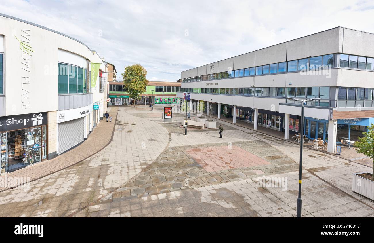 Shopping centre at Corby, England Stock Photo - Alamy