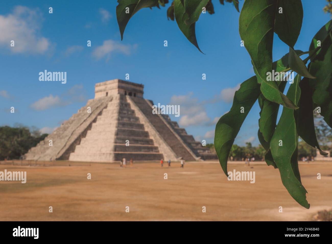 El Castillo (also known as the Temple of Kukulcan) is a Mesoamerican ...