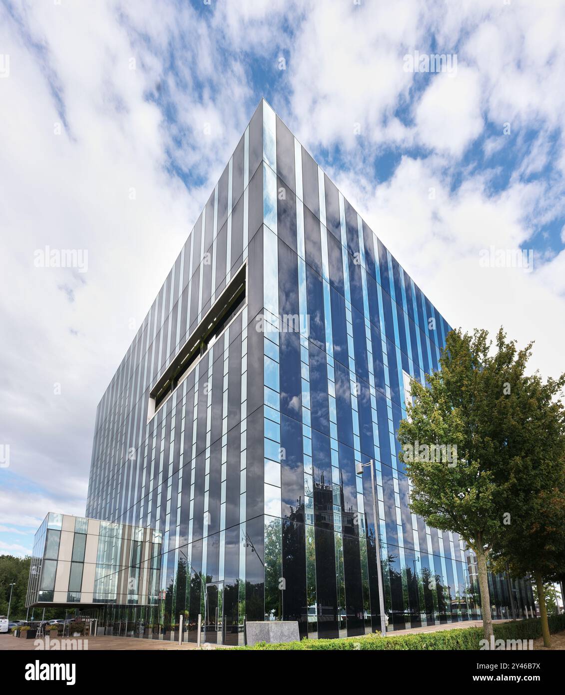 The Cube building, which houses local government offices, Corby ...