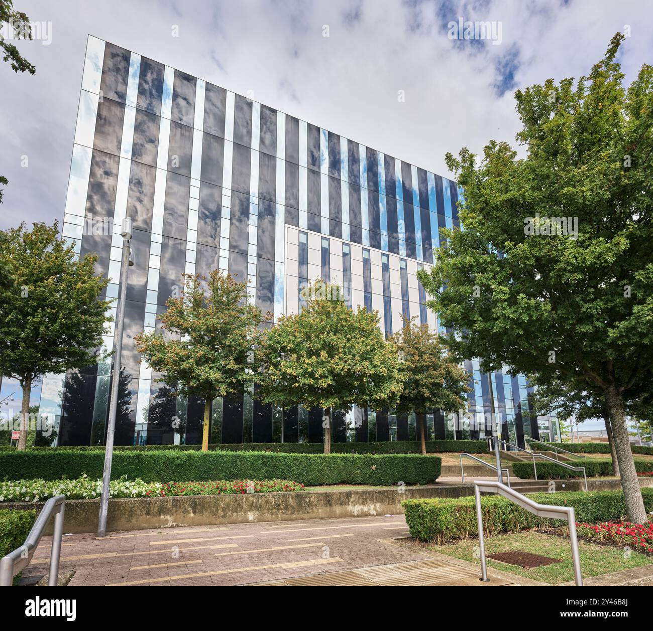 The Cube building, which houses local government offices, Corby ...