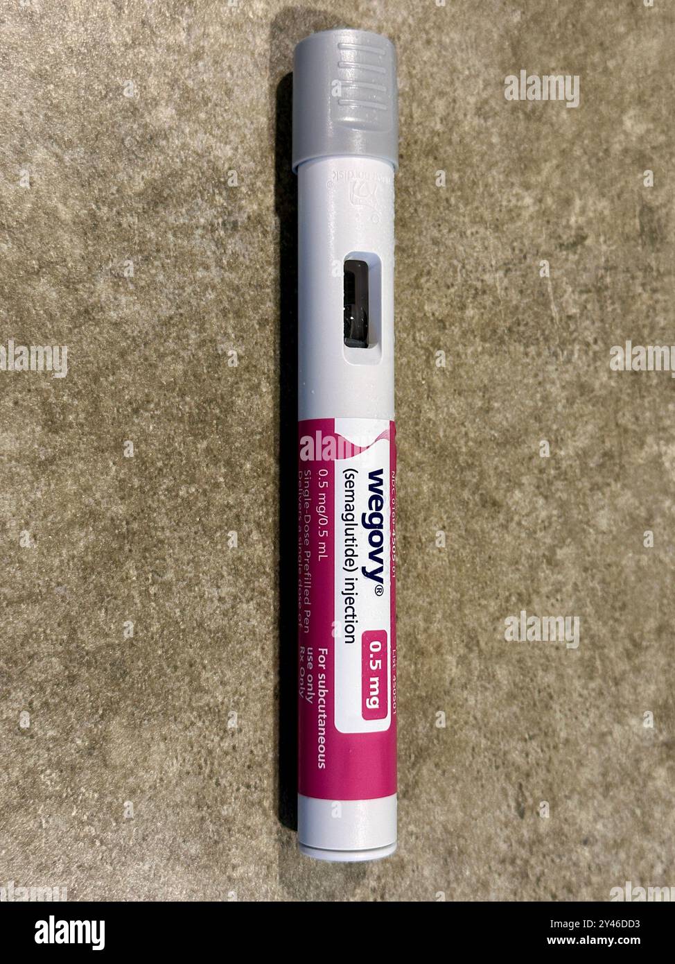 Kansas City, Kansas - Septermber 15, 2024: Wegovy Prescription ...