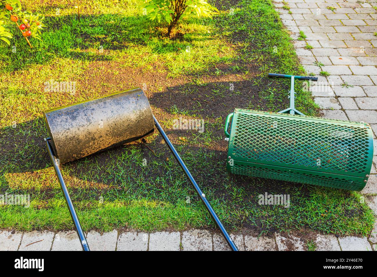 Lawn leveling tools hi-res stock photography and images - Alamy