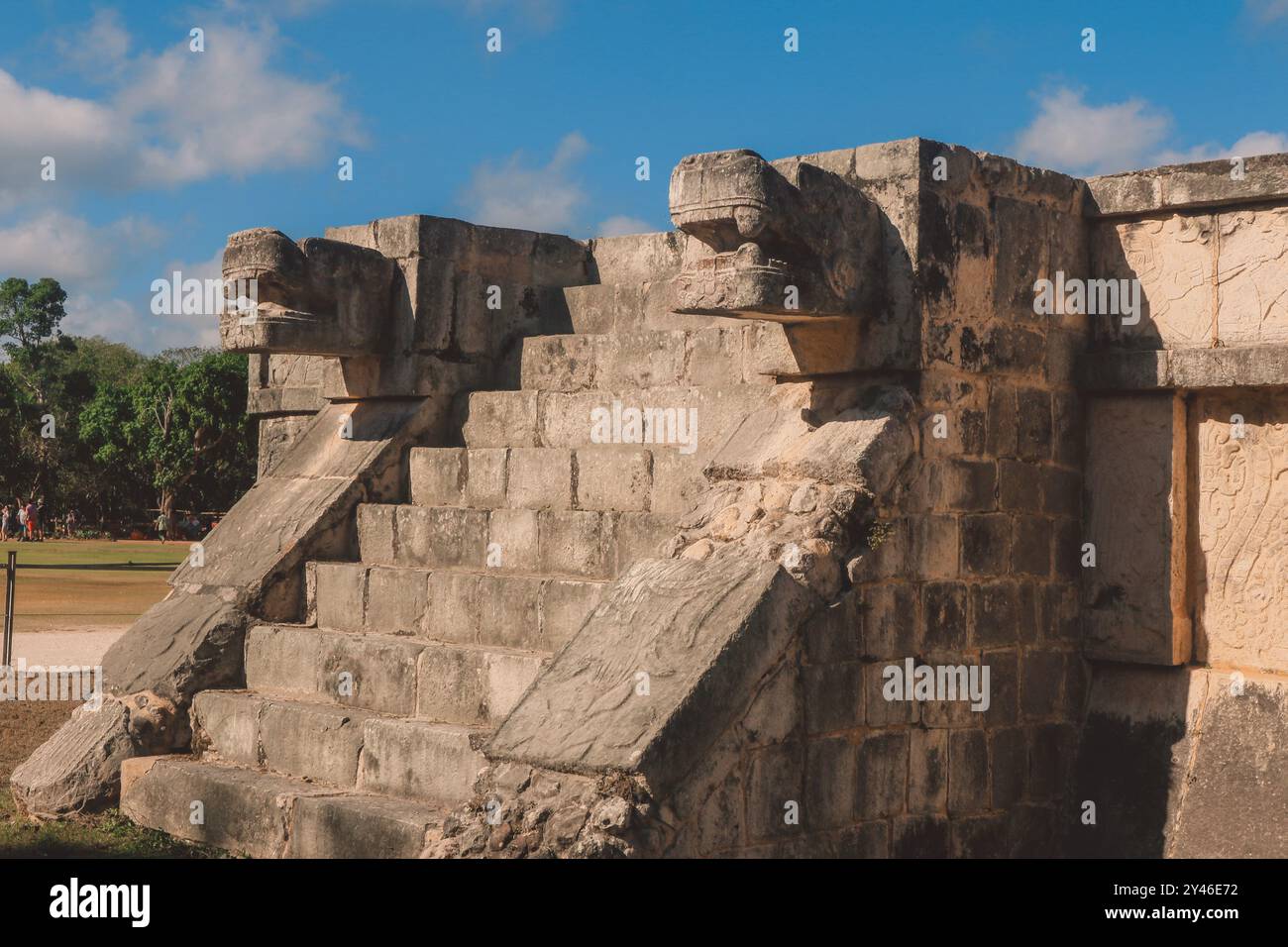 Stone Details and Patterns of an Ancient Ruins of the large pre ...