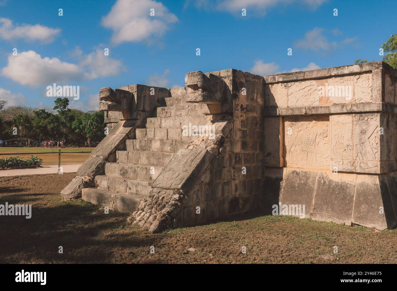 Stone Details and Patterns of an Ancient Ruins of the large pre ...