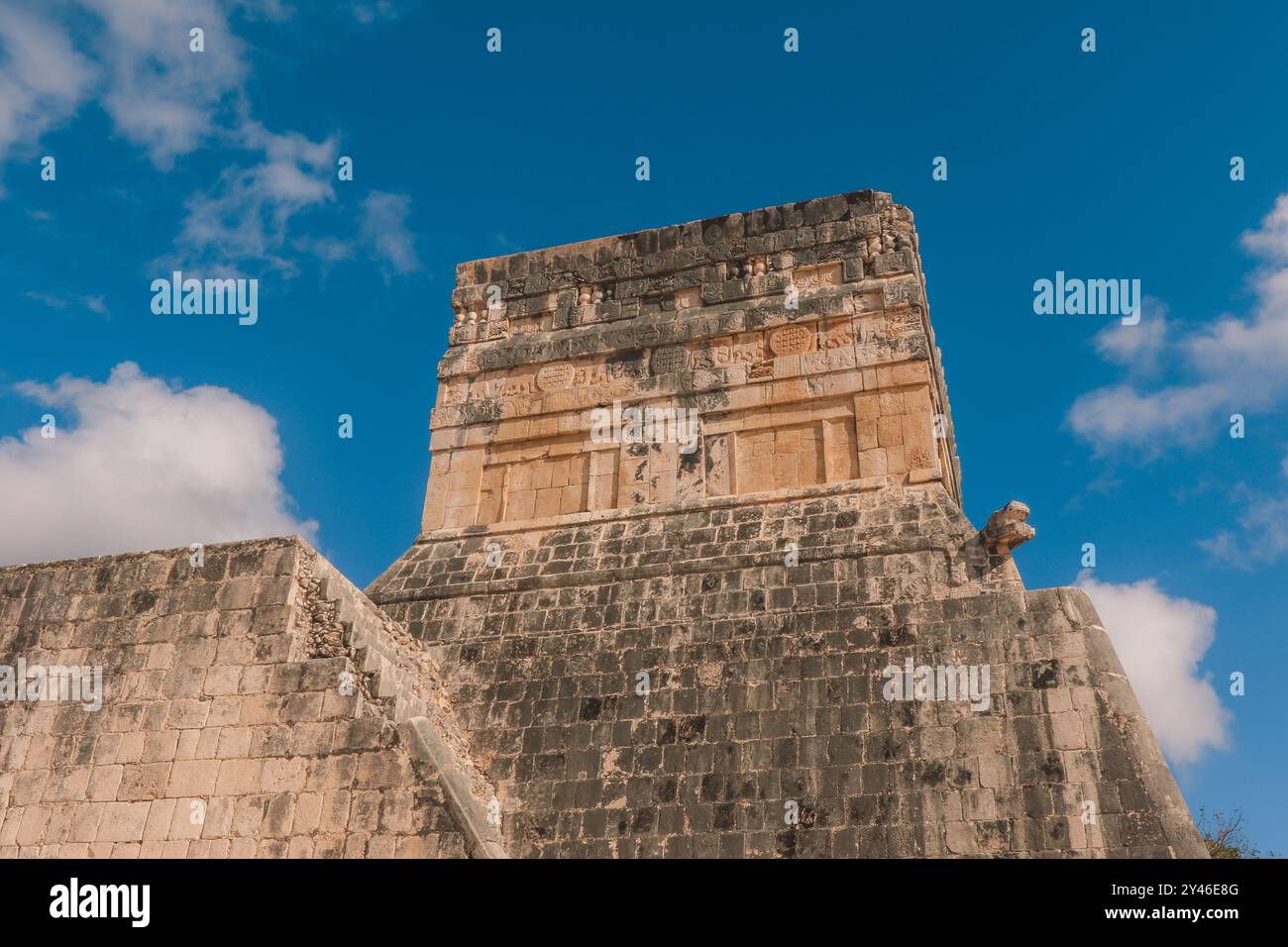 Stone Details and Patterns of an Ancient Ruins of the large pre ...