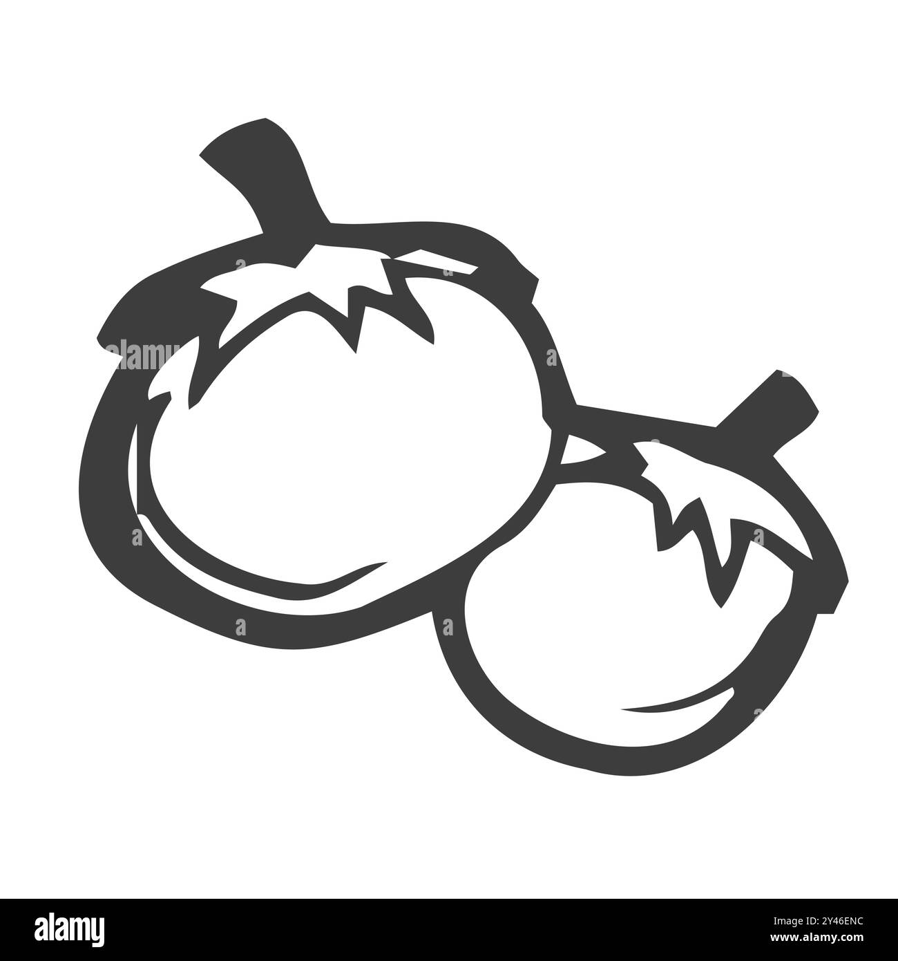 Web line icon. Tomato. Doodle line icon. Tomato sketch in vector Stock ...