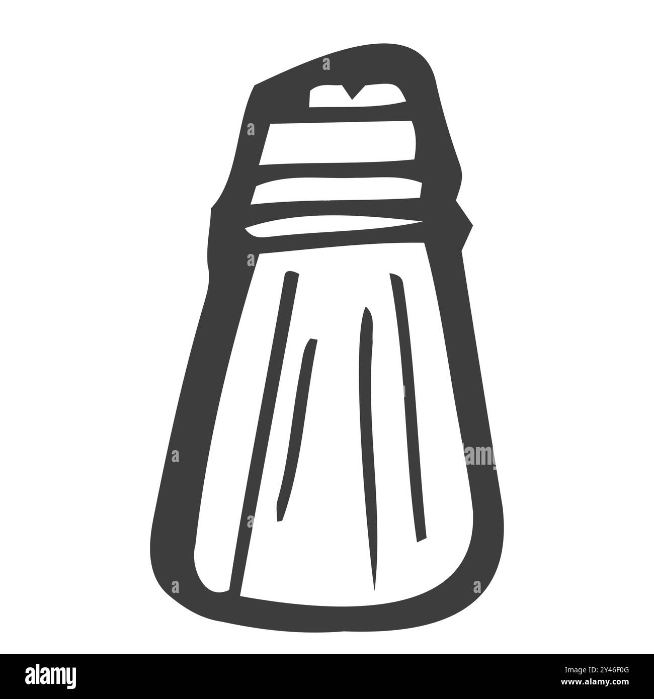 salt shaker vector doodle sketch isolated on white Stock Vector Image ...