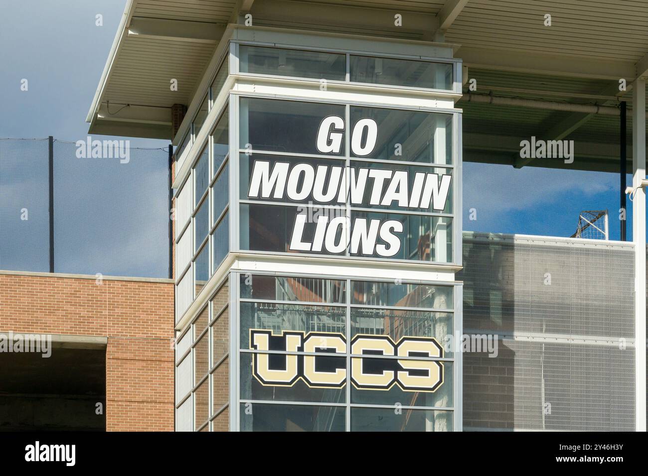 Colorado Springs, CO, USA - MAY 19, 2024: Mountain Lion Stadium at the ...
