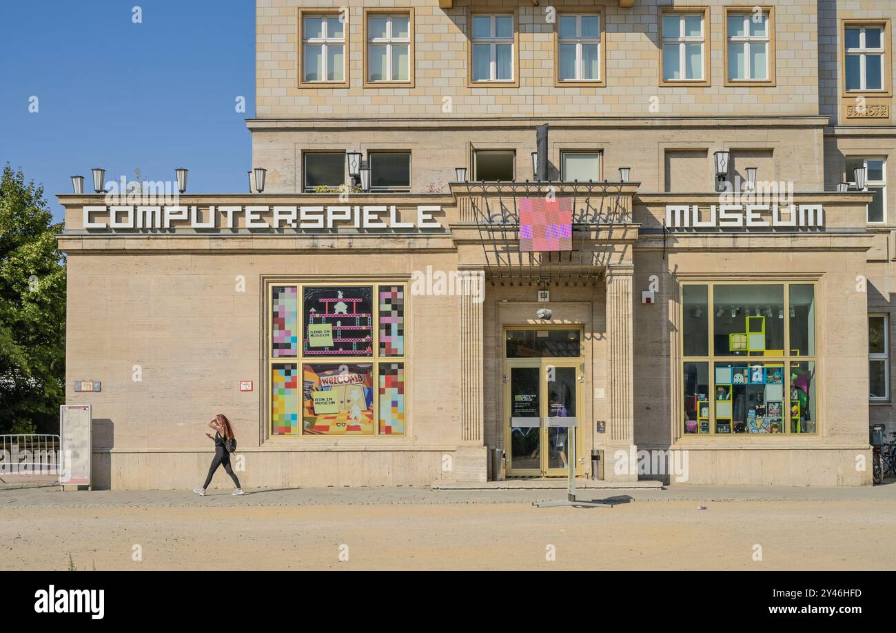 Computerspielemuseum, Karl-Marx-Allee, Friedrichshain, Berlin ...