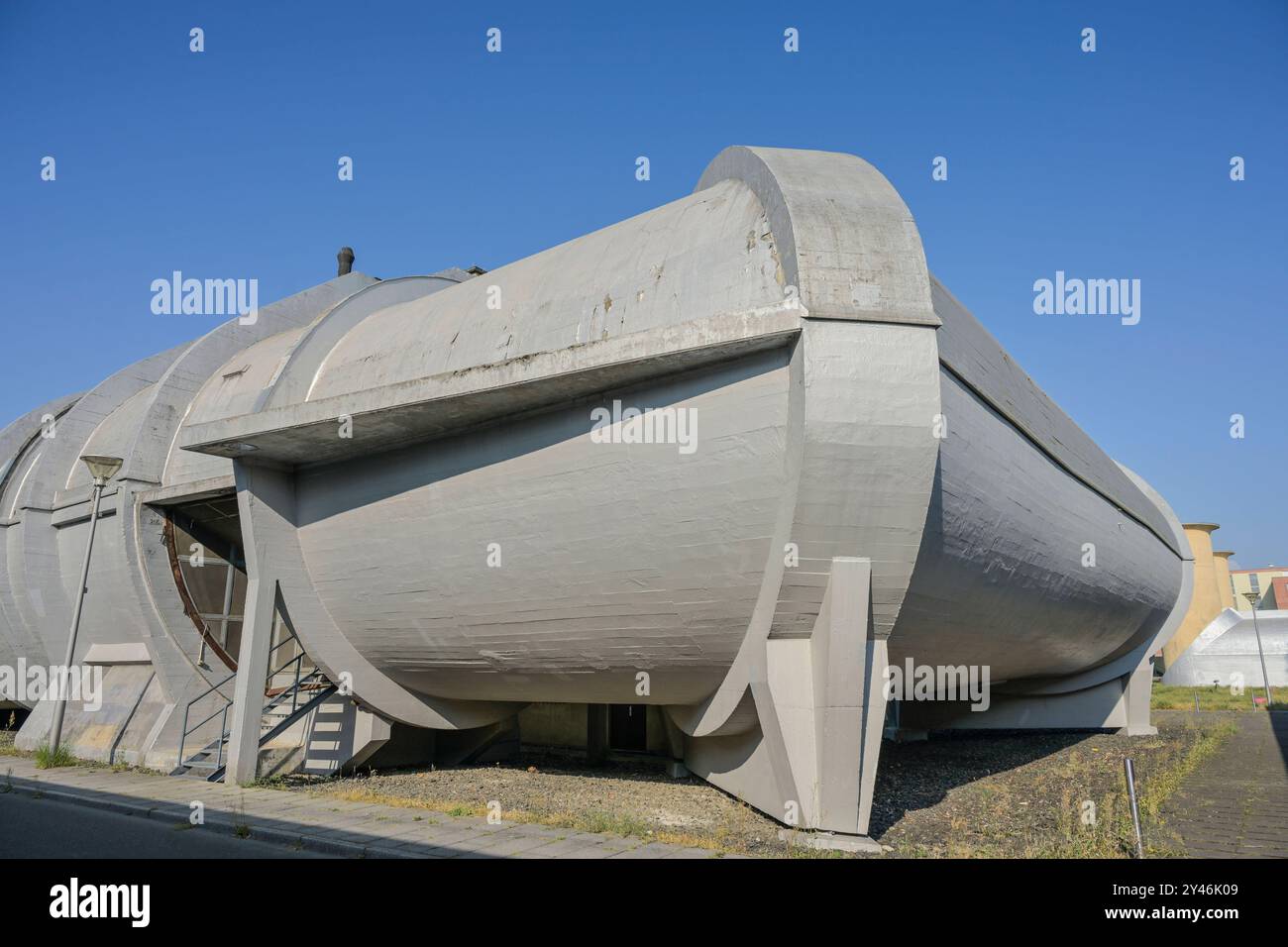 Der Große Windkanal, Aerodynamischer Park, Adlershof, Treptow-Köpenick ...