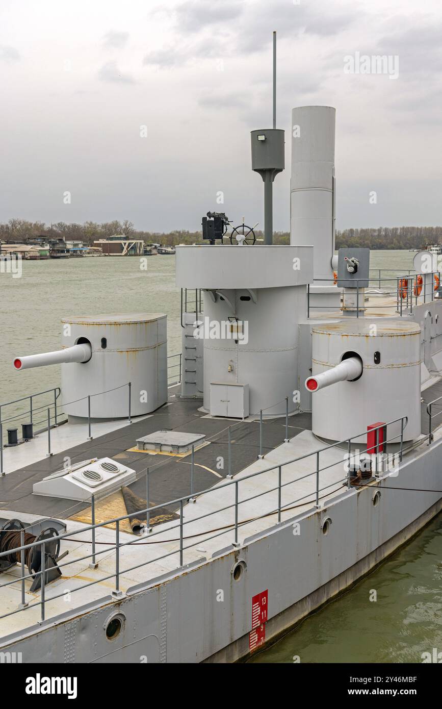 Culture Treasure River Ship Monitor Military Museum Exibition at Sava ...