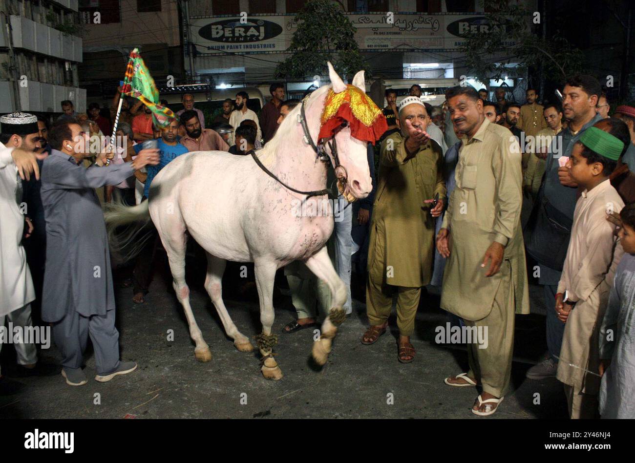 Sunni Muslims are holding Jashan-e- Eid Milad- un-Nabi (SAW) rally in ...