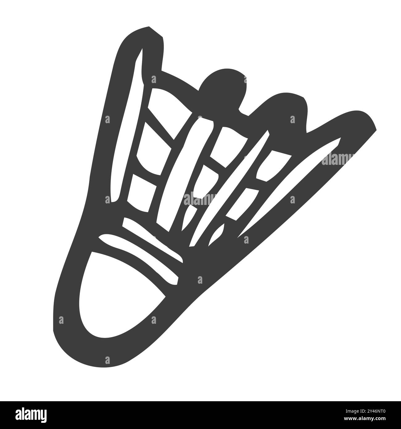 Badminton shuttlecock clipart hi-res stock photography and images - Alamy