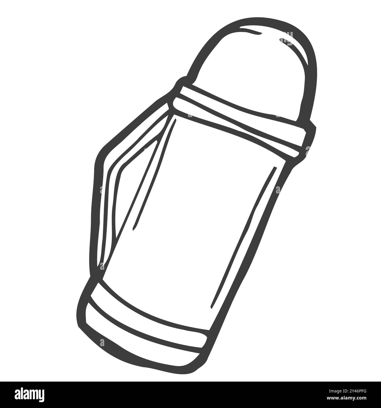 Thermos hand drawn outline doodle icon. Vector sketch illustration of ...