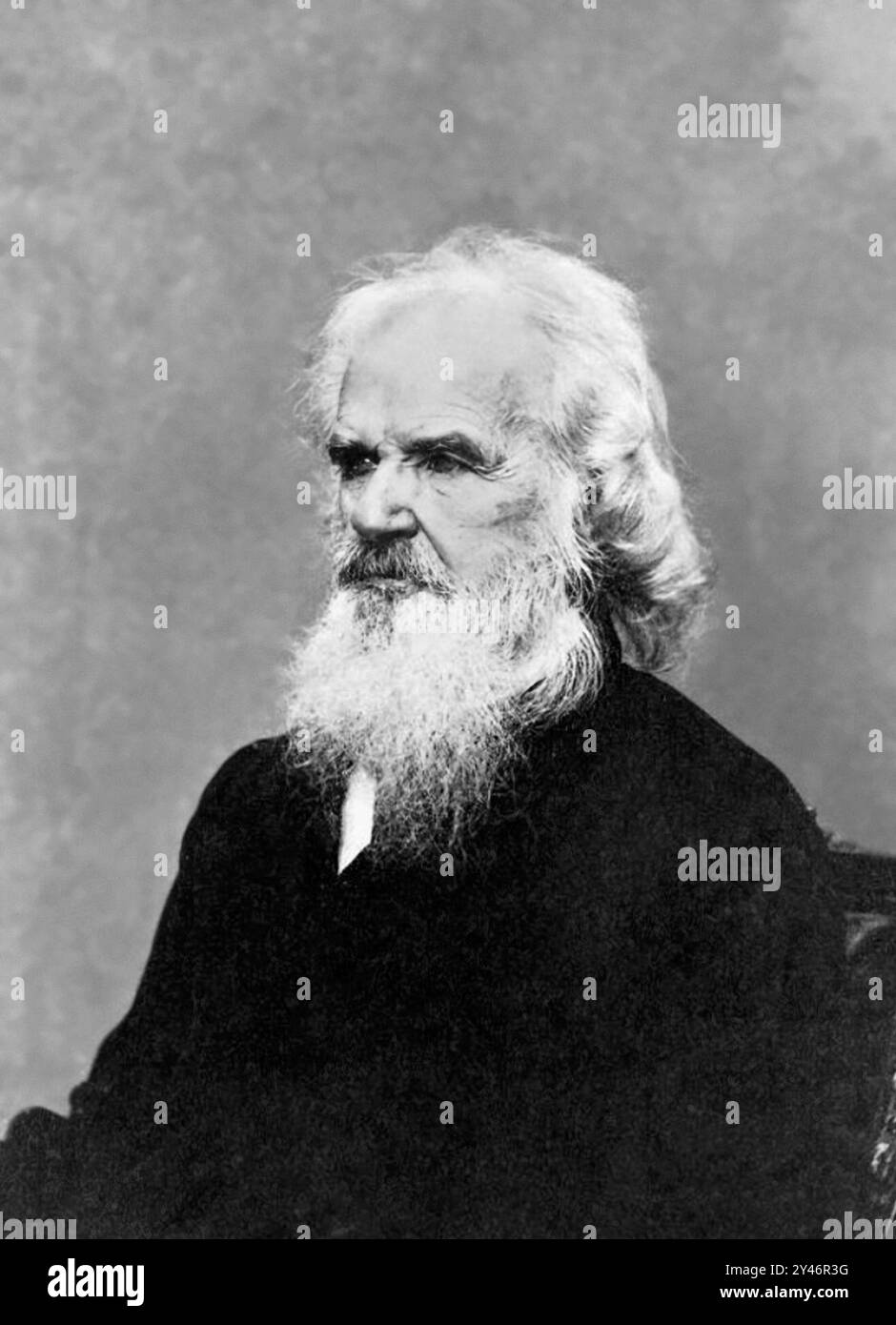 John Pierpont. Portrait of the American poet, John Pierpont (1785-1866 ...