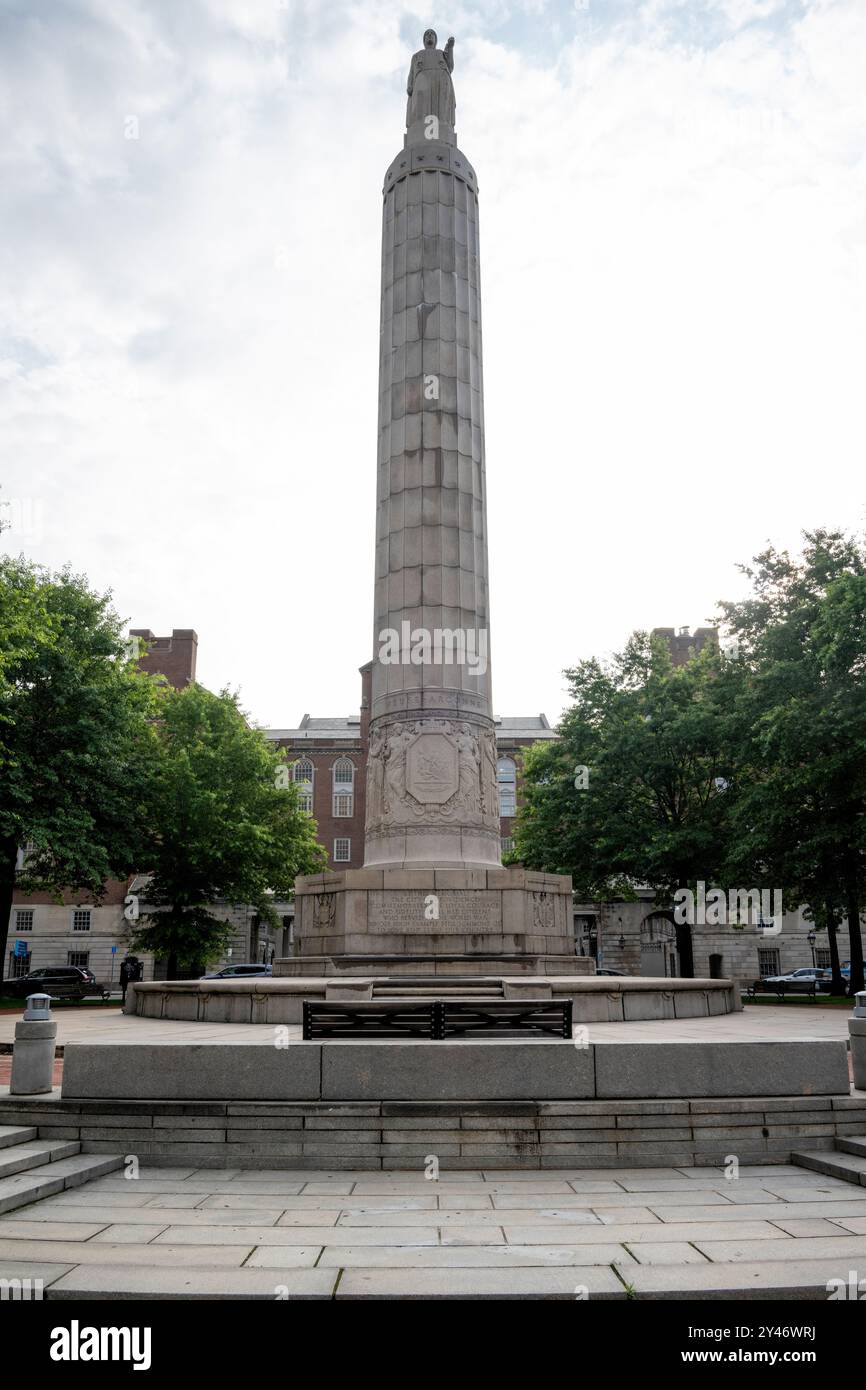 Memorial Park - . World War I Monument at Memorial Park in Providence ...