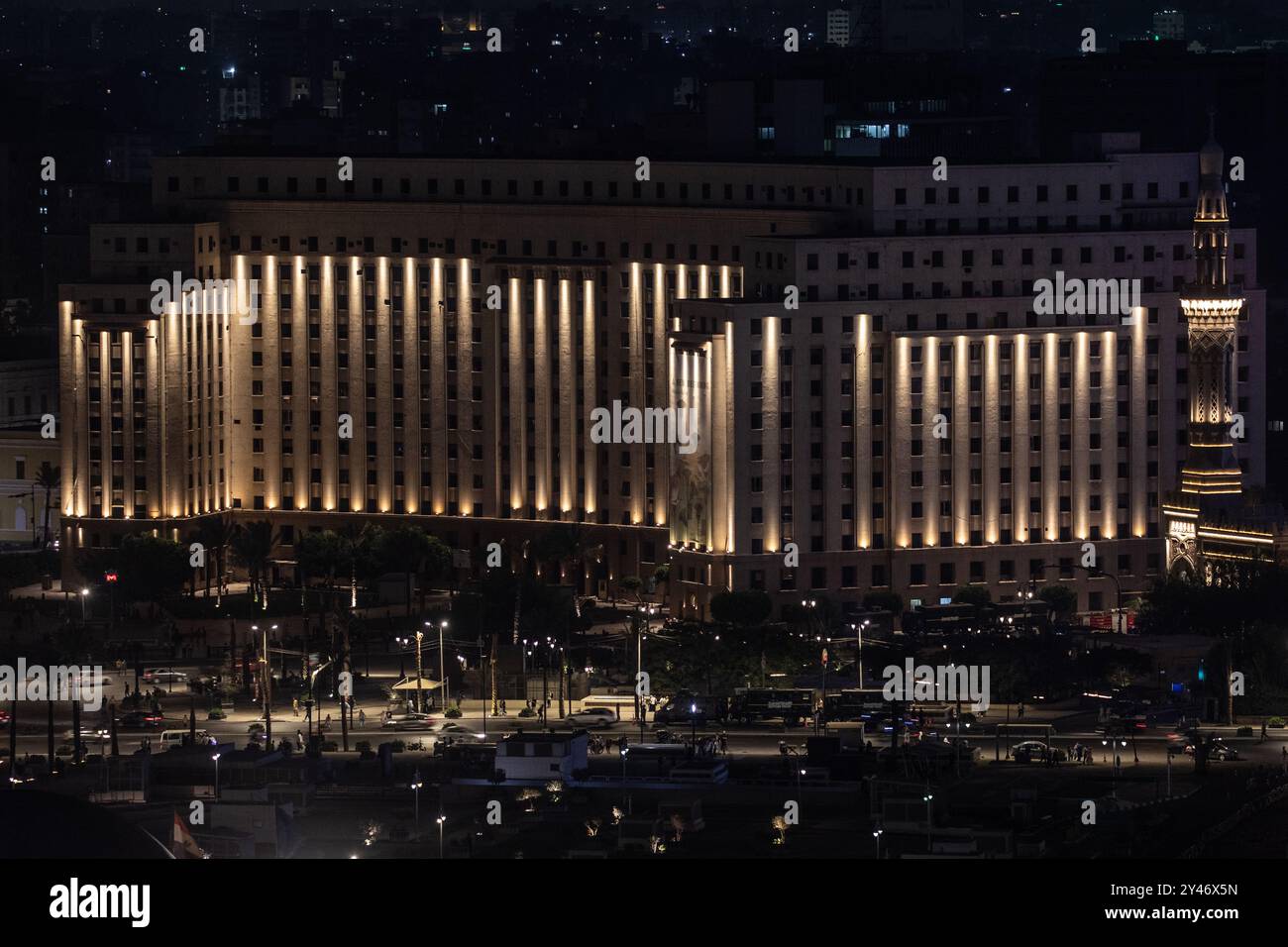 Cairo, Egypt. 14th Sep, 2024. El-Tahrir Complex administrative ...