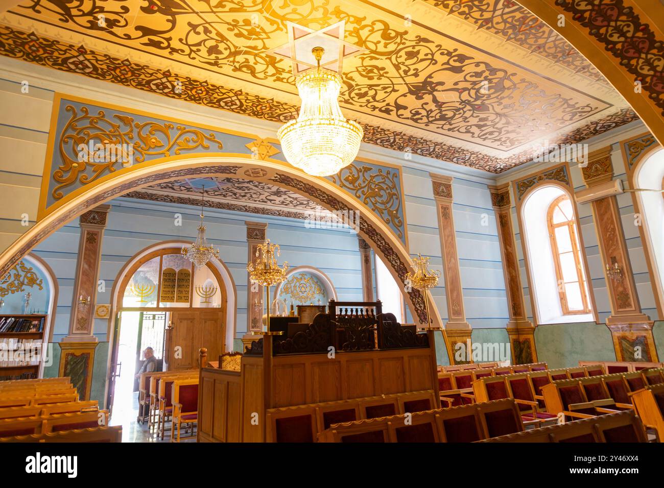 Tbilisi, Georgia - 12 AUG, 2024: The Great Synagogue of Tbilisi is an ...
