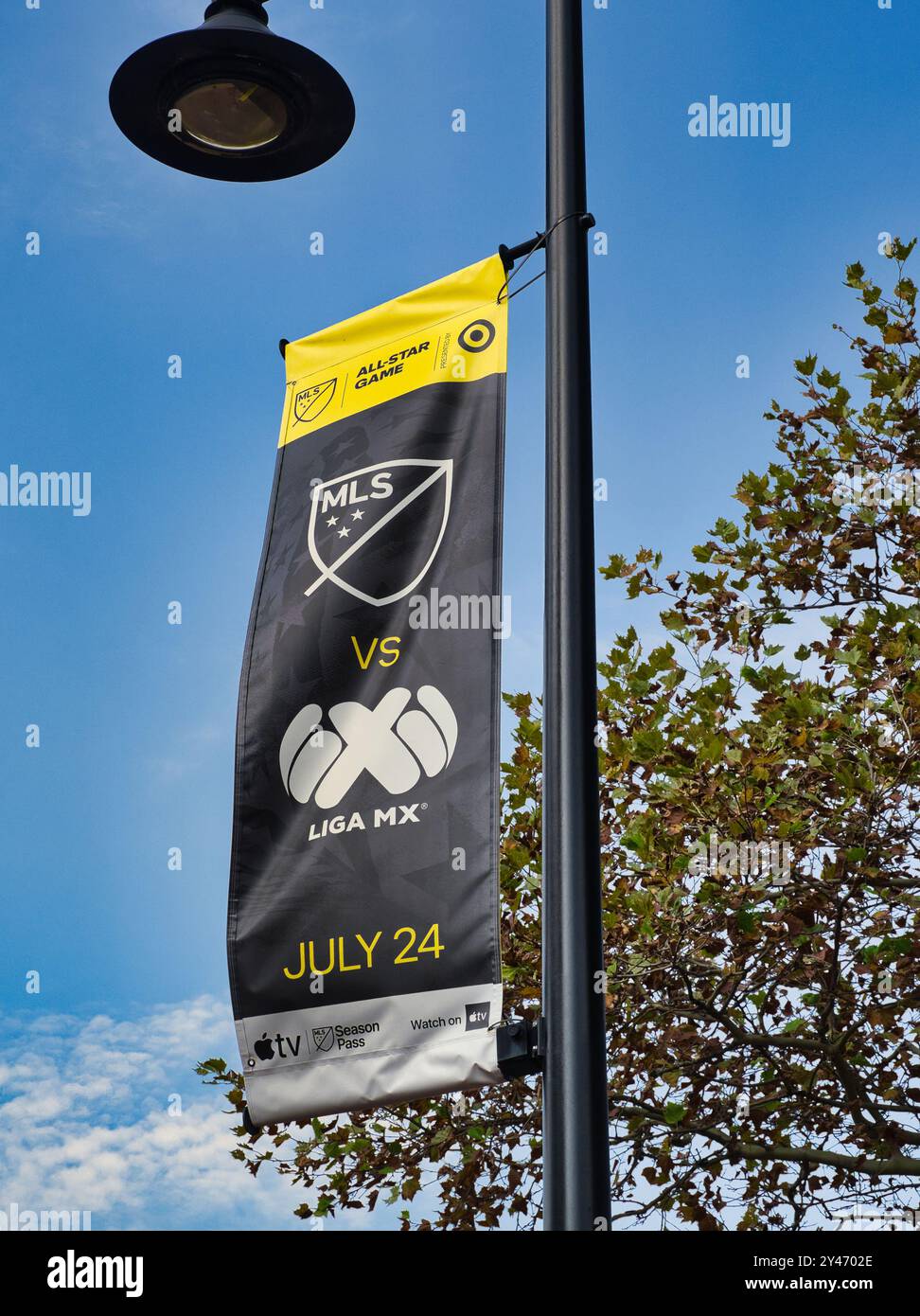 Sign for MLS all-star game 2025 in Columbus Ohio USA 2024 Stock Photo ...